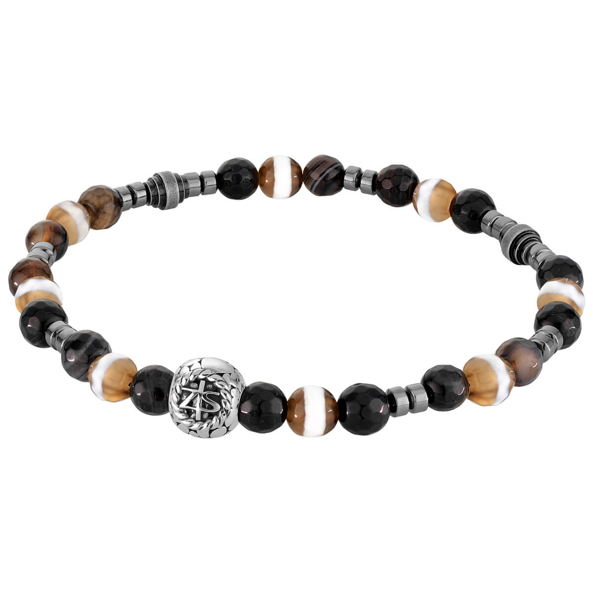 SILVER 925 * Bracelet BOUEE Zebre