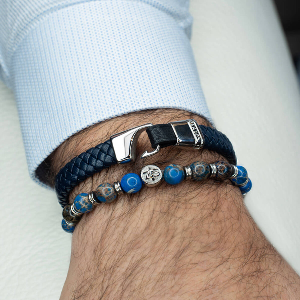 Bracelet CHANDELIER Blue Imperial Jasper